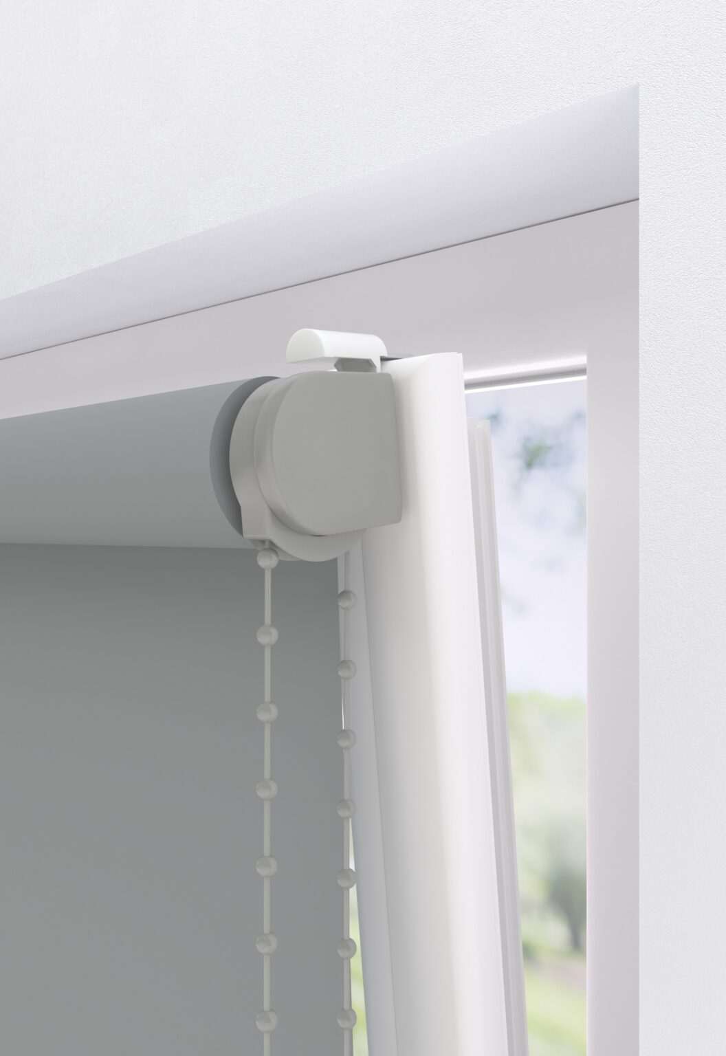 Universele klemsteun voor draai-kiep raam kopen? | Raamdecoratiedeal.com